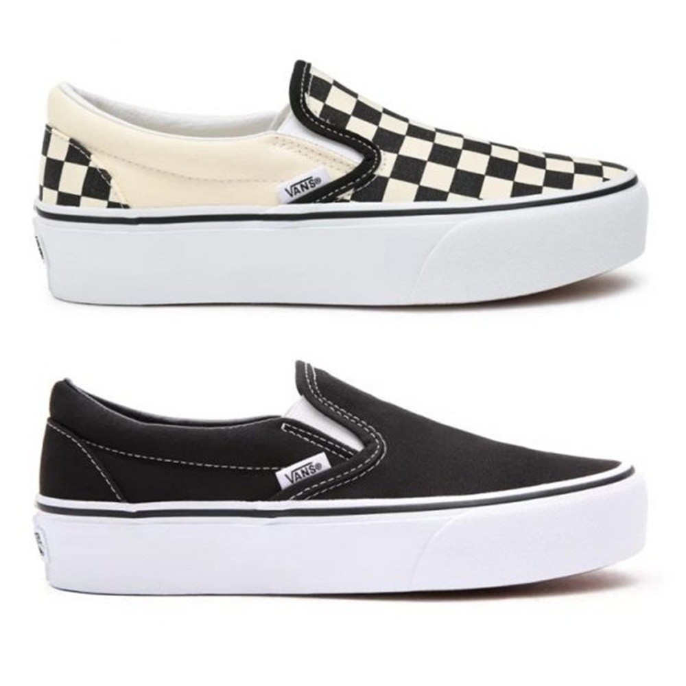 ♞Vans รองเท้าผ้าใบ Classic Slip-On Platform / Classic Slip-On ...