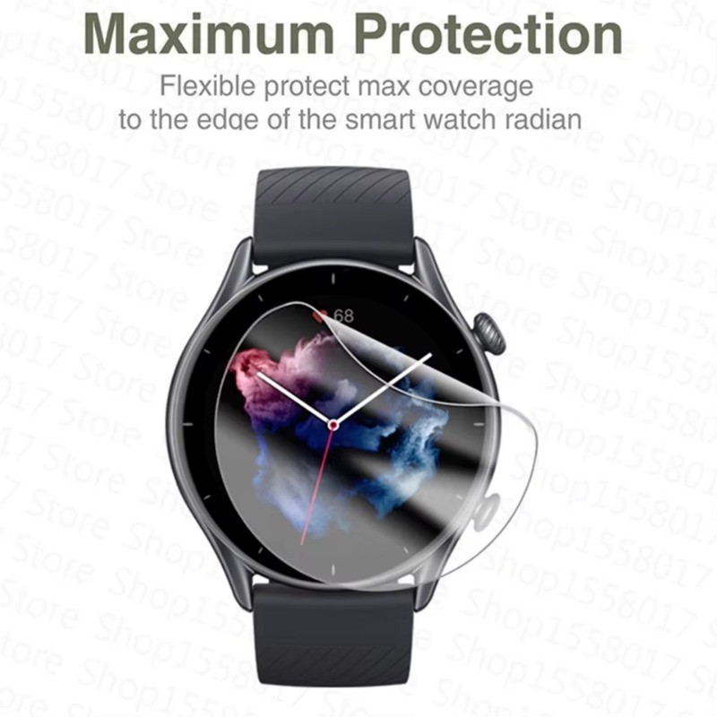 สําหรับrealmeนาฬิกาt1 S2 S Pro 3 ชิ้น 500Dคลุมทั้งหมดHD Clear Soft ...