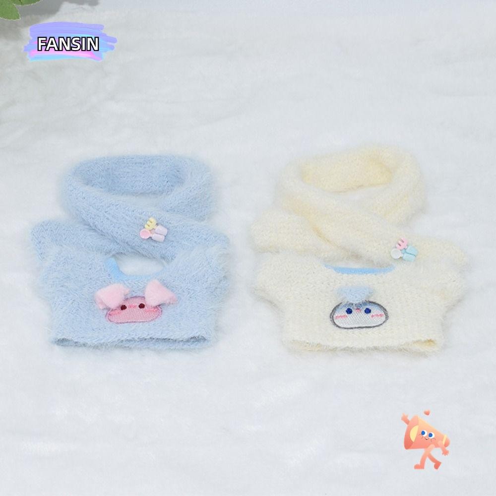 Fansin 17cm Labubu Top Scarf Set,เสื้อผ้าคุณภาพสูงDIY Labubuเสื้อผ้า ...