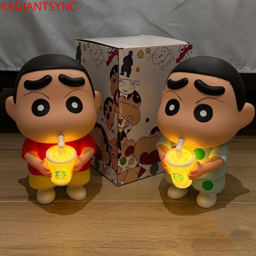 Radiantsync Nohara Shinosuke ตุ๊กตา,มังงะFigurine Light Crayon Shin-chan Luminous รูป,น่ารัก ...