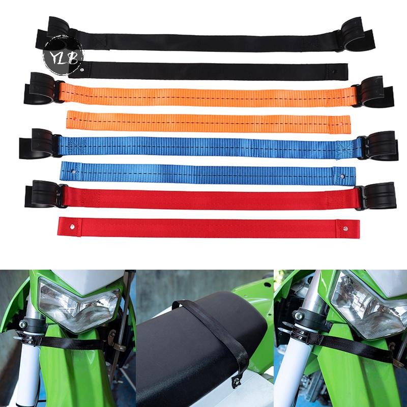 Ylb> Universal รถจักรยานยนต์ Holding สายรัดดึงสลิงเข็มขัดชุด Enduro ...