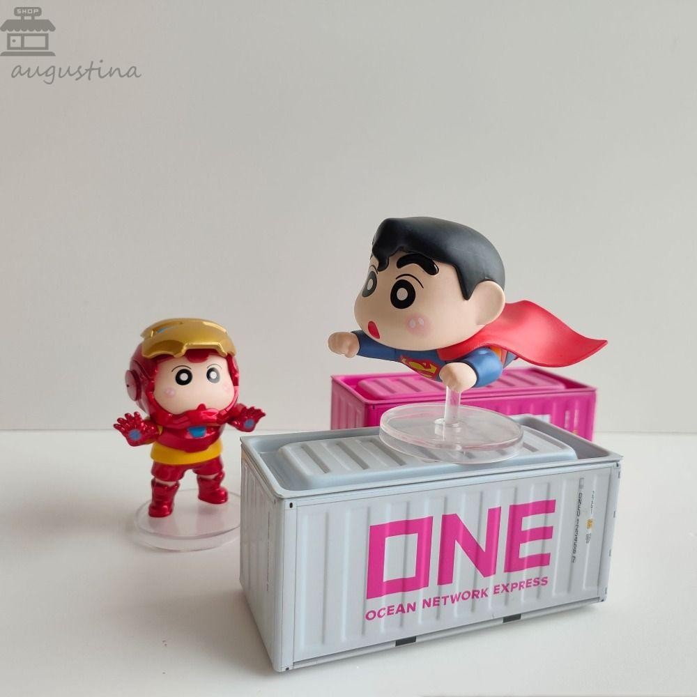 Augustina Crayon Shin-Chan อะนิเมะรูป, Bat Man Superman Crayon Shin ...
