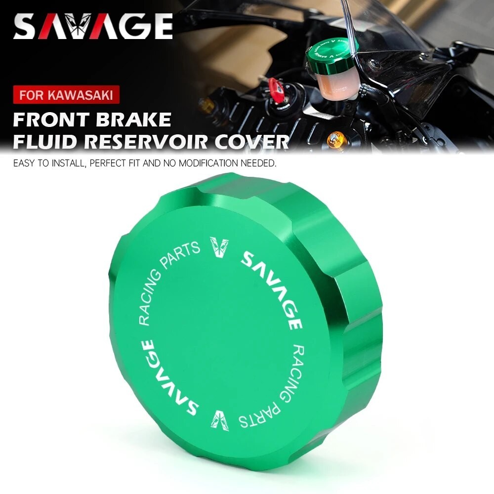 SAV Z750 Z900 Z1000 Brake Cylinder Oil Fluid Reservoir Cap Cover For ...