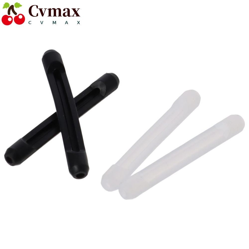 Cvmax ตะขอแว่นกันแดด ซิลิกาเจล กันลื่น สีดํา สีขาว 12 คู่ | Shopee Thailand