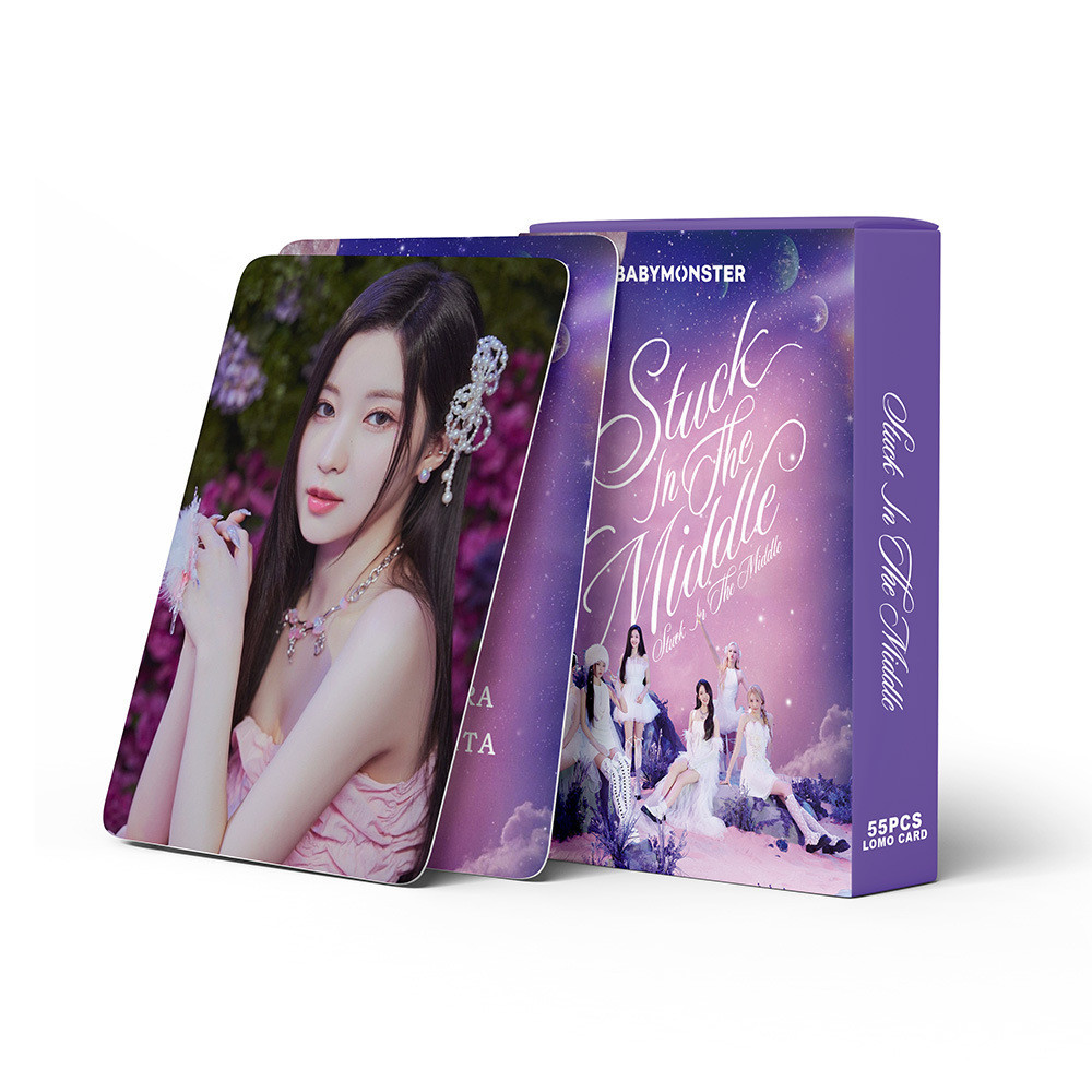 อัลบั้มรูป การ์ดโลโม่ Baby Monster Stuck in The Middle RAMI RORA จํานวน ...