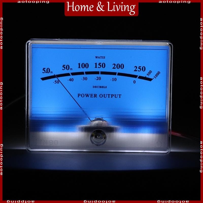 Aoto VU Panel Meter Analog-เครื่องขยายเสียงPower-Level Indicator ...