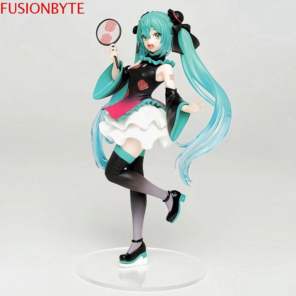 Fusionbyte Miku Hatsune ตัวเลขการกระทํา,การ์ตูนอะนิเมะสไตล์จีน Hatsune Miku รูป,สะสมน่ารัก PVC ...