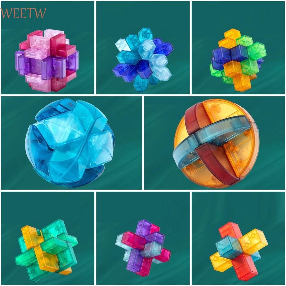 Weekw Kong Ming Lock, LuBan Lock ปลดล็อคของเล่น IQ สมอง Teaser ปริศนา ...