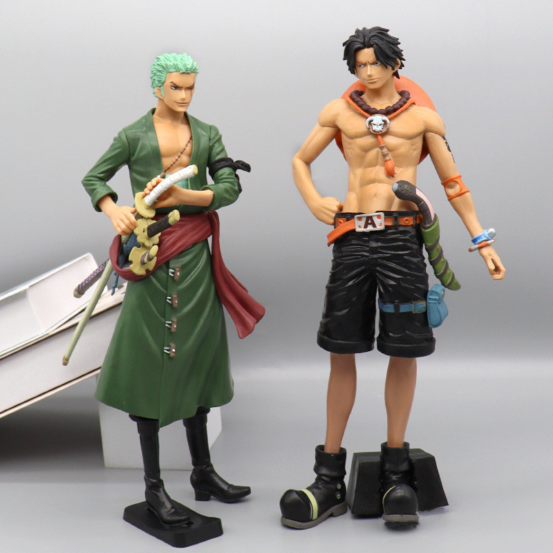 One Piece Big Group Set Three Knife Flow Roronoa Sauron Portgas D. Ace ...