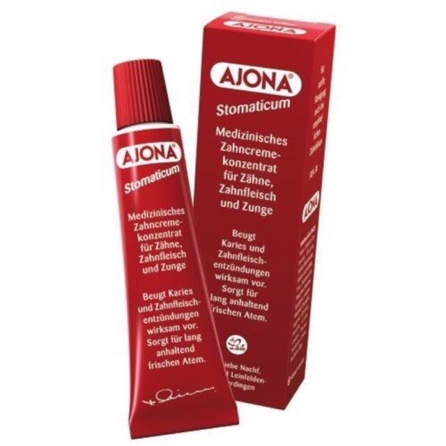 AJONA Stomaticum Toothpaste Concentrate – Antibacterial 25ml (made in ...