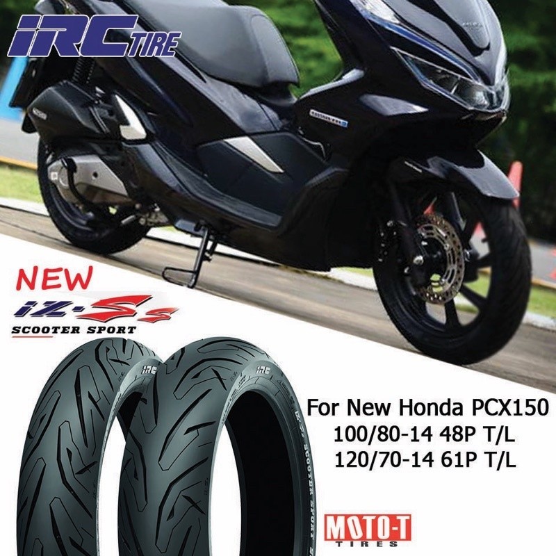 ยางมอเตอร์ไซค์ IRC IZ-Ss สำหรับรถ New Honda PCX150 , Scoopi I | Shopee Thailand