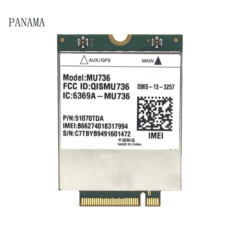 Nama อะแดปเตอร์การ์ดเครือข่ายไร้สาย MU736 3G NGFF M 2 WiFi สําหรับแล็ป ...