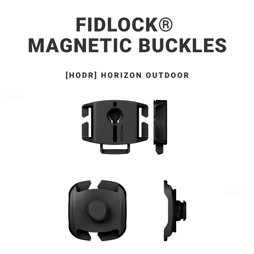 【HODR】FIDLOCK SNAP PULL Molle system หัวเข็มขัดแม่เหล็ก 15 กก. แบบ ...