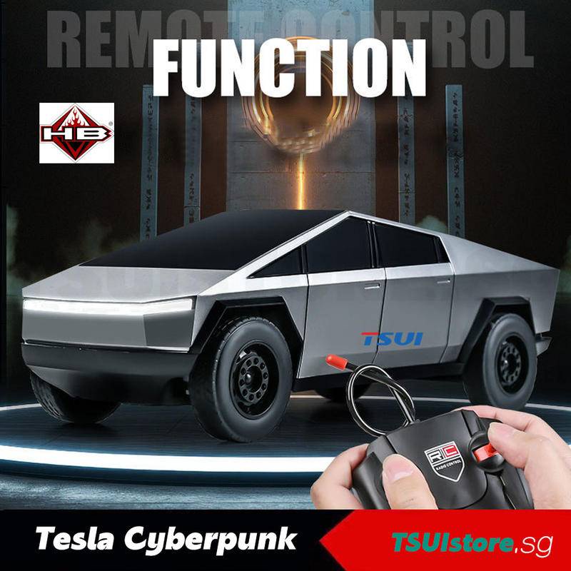 1:14 Rc รถ Tesla Cyberpunk รุ่นไฟฟ้ารีโมทคอนโทรลรถรุ่นความเร็วสูงของ ...