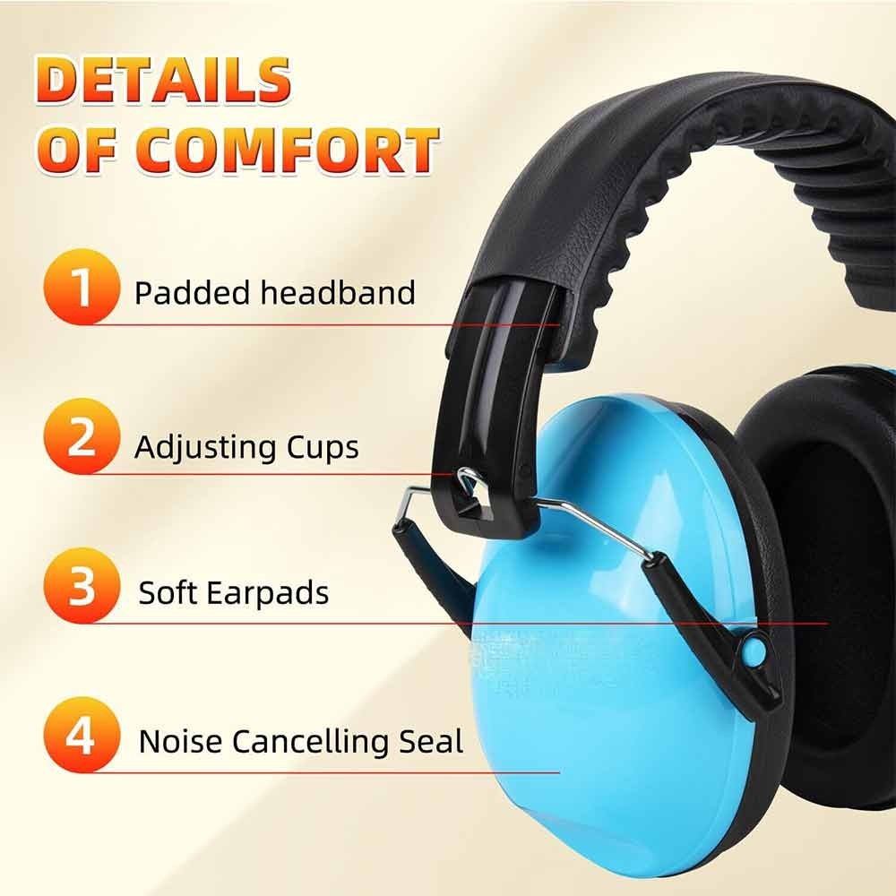 Child Baby Sleeping Hearing Protection Safety Ear Muffs Kids Noise ...