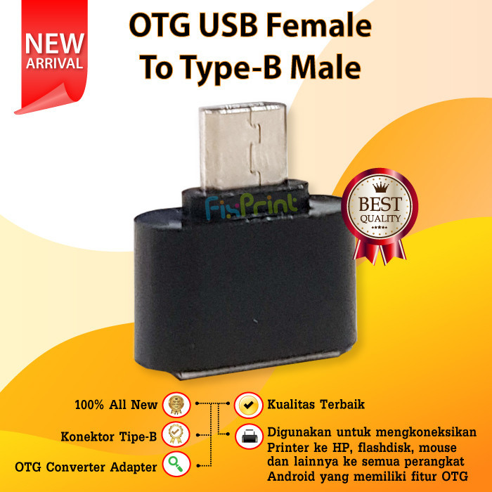 Usb OTG Type C Female to Type B Male, OTG USB Type C ถึง Type B, อะแดป ...