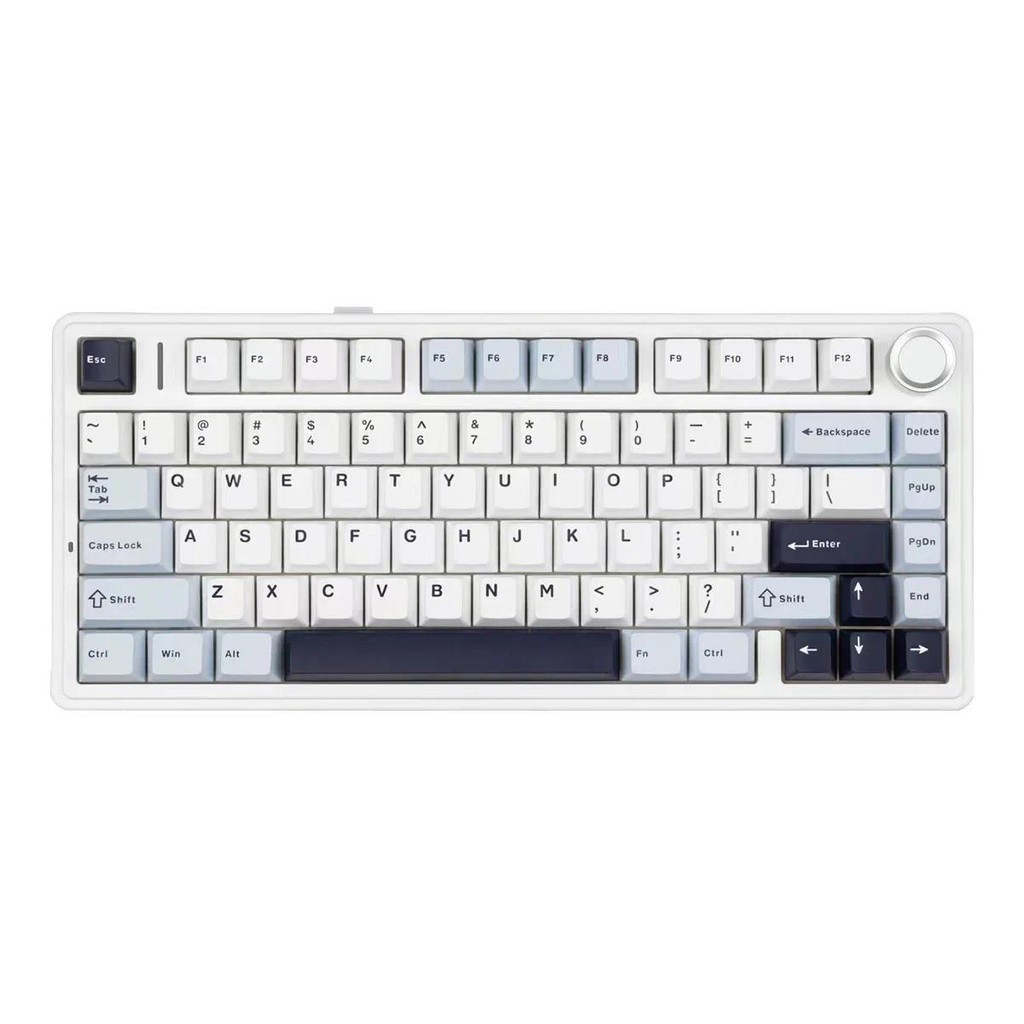 Aula F75 Mechanical Keyboard 80 Key with Gasket Structure 75% Layout ...
