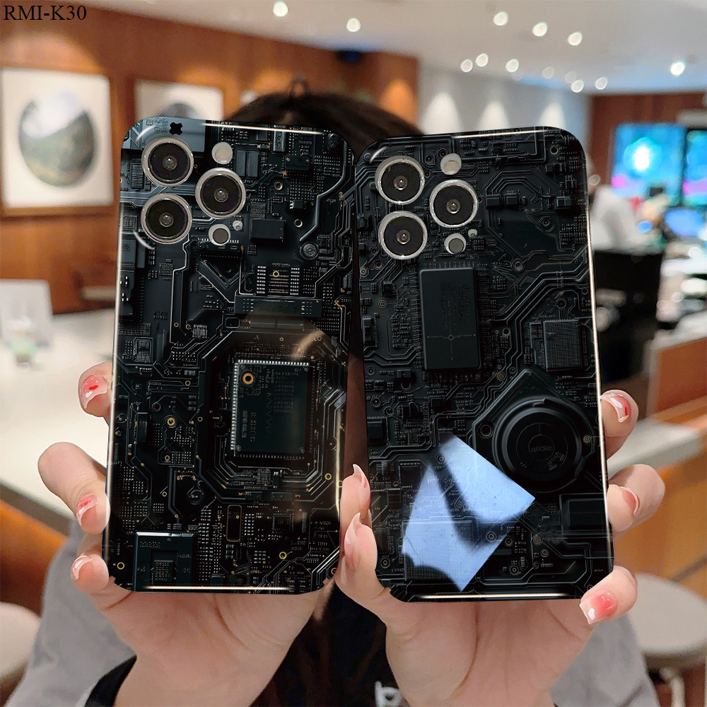 Xiaomi Redmi 10 10C 9C 9T K30 Pro เคสเสี่ยวมี่ สำหรับ Circuit Board ...