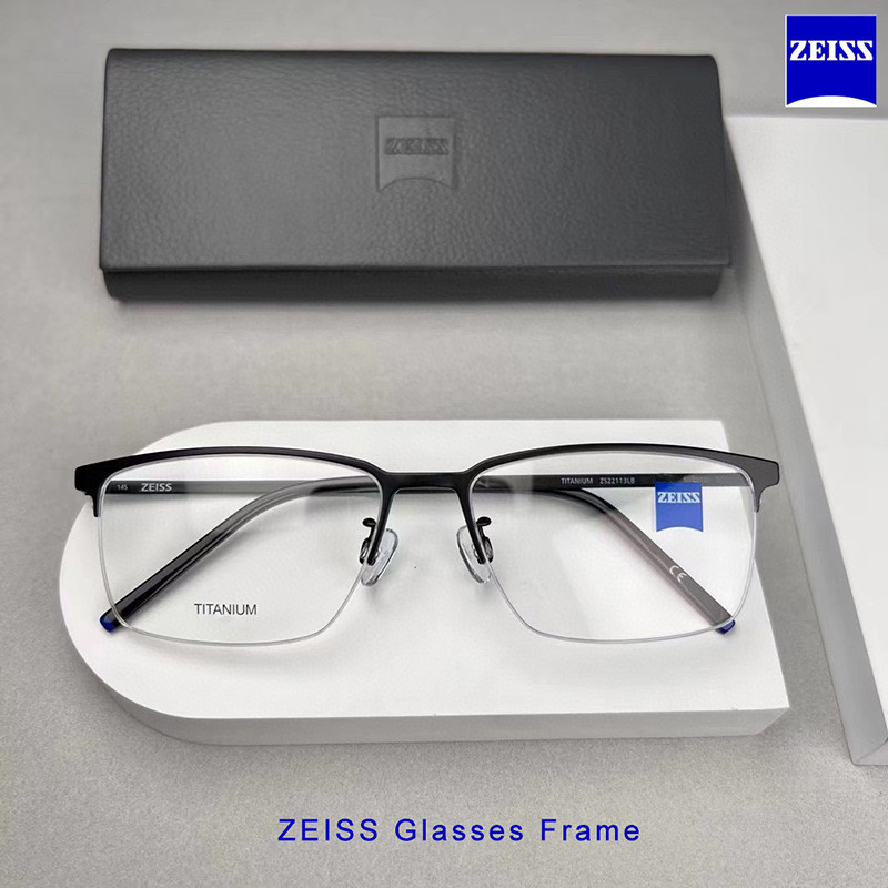Zeiss Pure Titanium แว่นตา ZS22113 Vogue Half Frame Light-weight ...