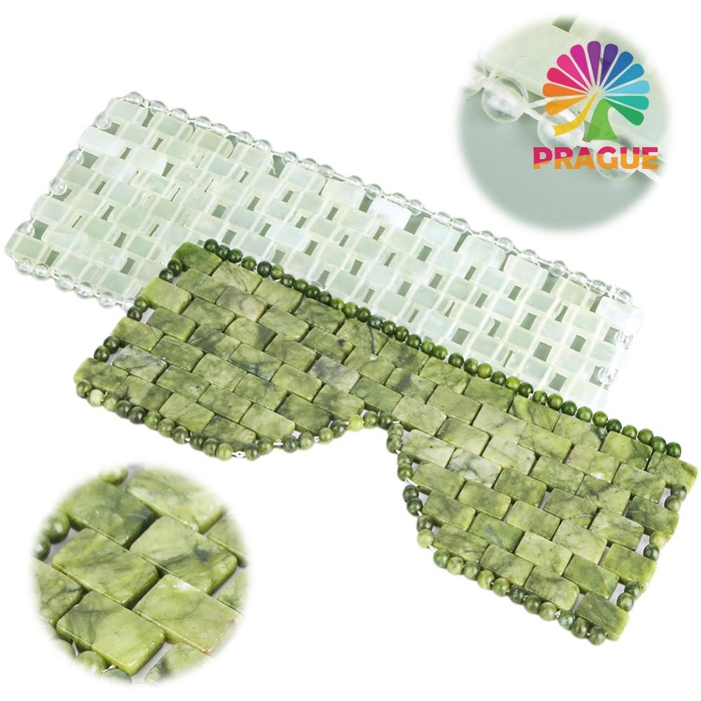1/2pack Cooling Jade Eye Mask นวดหยกธรรมชาติ Eye Mask Face Skincare ...