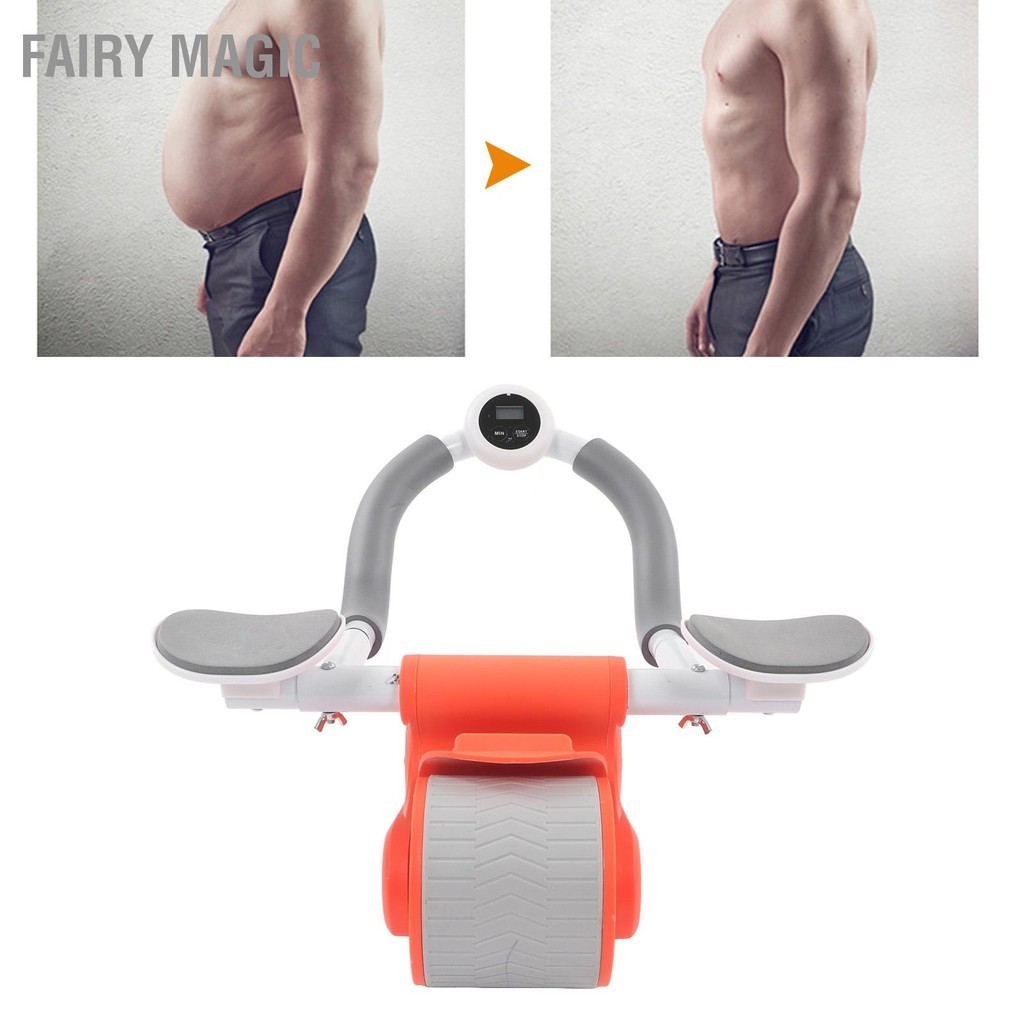 Fairy Magic Timing Plank Aid ป้องกันการลื่นจับปรับมุม Core เทรนเนอร์ฟิต ...