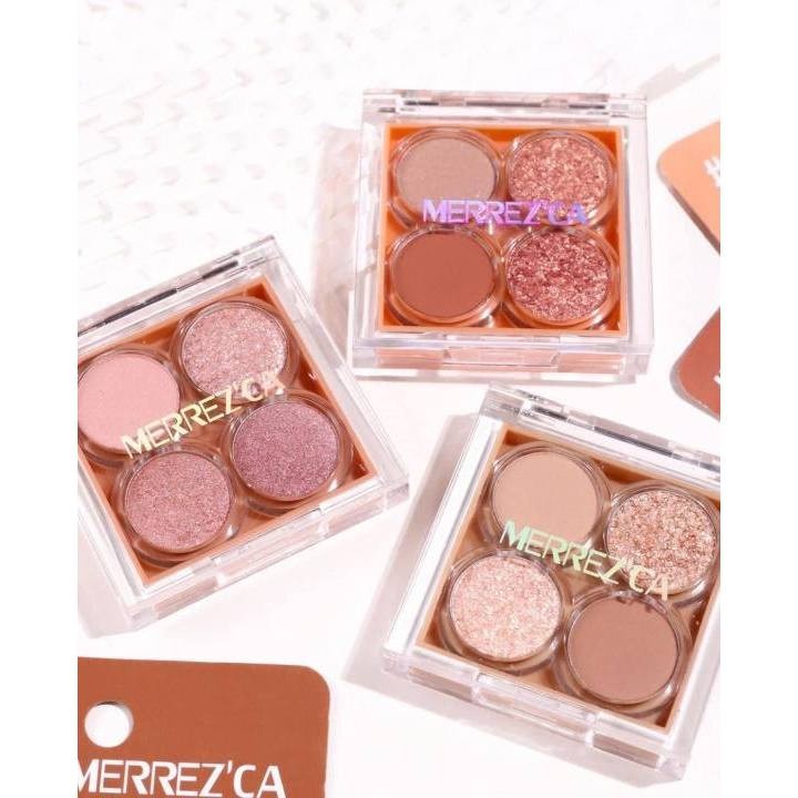 🩷💜 รุ่นใหม่ เมอร์เรซก้า โปร อายแชโดว์ Merrezca Pro Eyeshadow Palette 0 ...