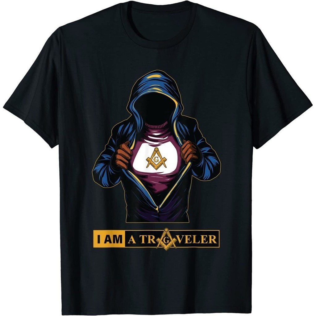 Mens Masonic Freemason I Am A Traveler Mason เสื ้ อยืดผู ้ ชาย ...