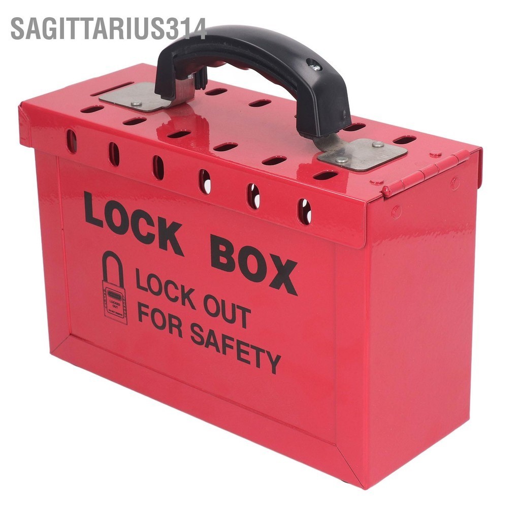 Sagittarius314 Lockout Tagout Box ความปลอดภัยแบบพกพา 13 Guage Group ...