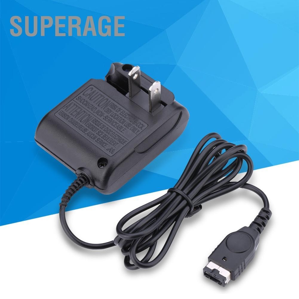 Superage Wall Charger อะแดปเตอร์ AC สำหรับ NDS Gameboy ADVANCE GBA SP ...