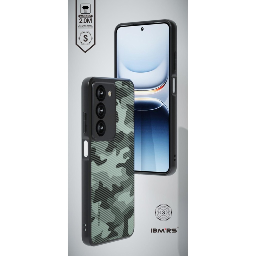 Ibmrs สําหรับ realme 14x Case,camo เคสใสป้องกันโทรศัพท์ | Shopee Thailand