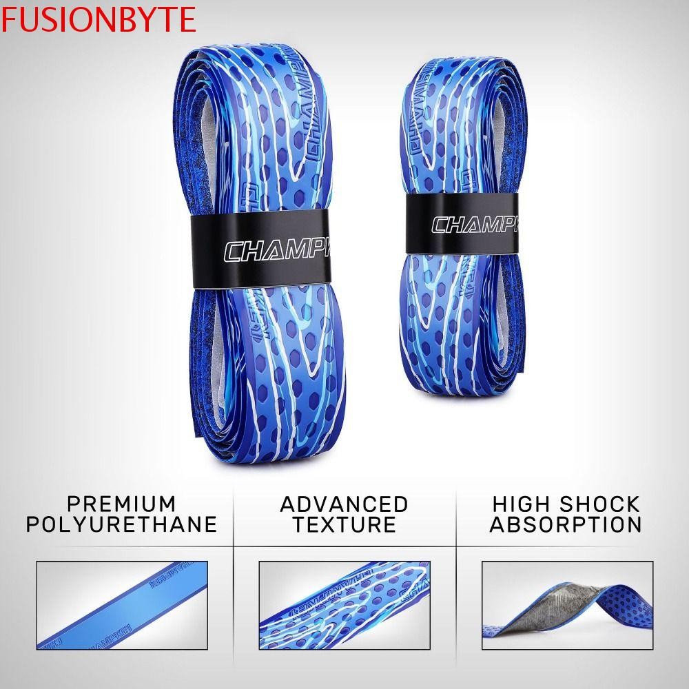Fusionbyte เทปจับค้างคาว,ลายเส้น PU แห้งรู้สึกเบสบอล Sweatband เทป, Dumbbel ป้องกันความยืดหยุ่น ...