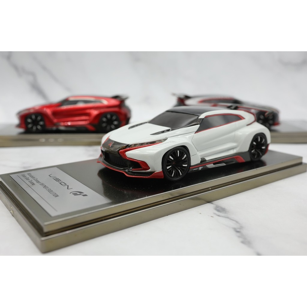 Modelers 1/43 Mitsubishi vision grant turismo vgt White Single Set ...