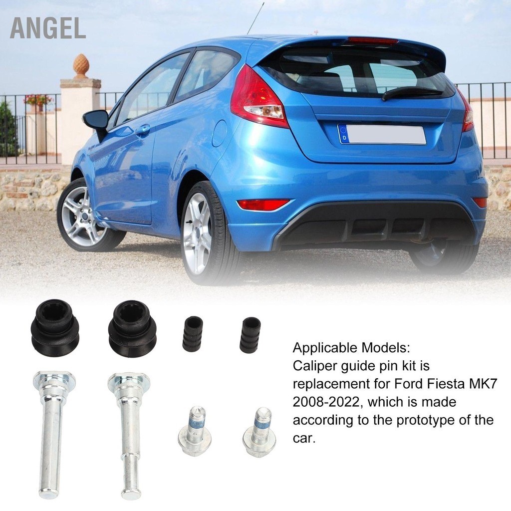 ANGEL เบรคหน้า Caliper Slider Pins Guide Bolt Boot Kit D7110C สำหรับ ...