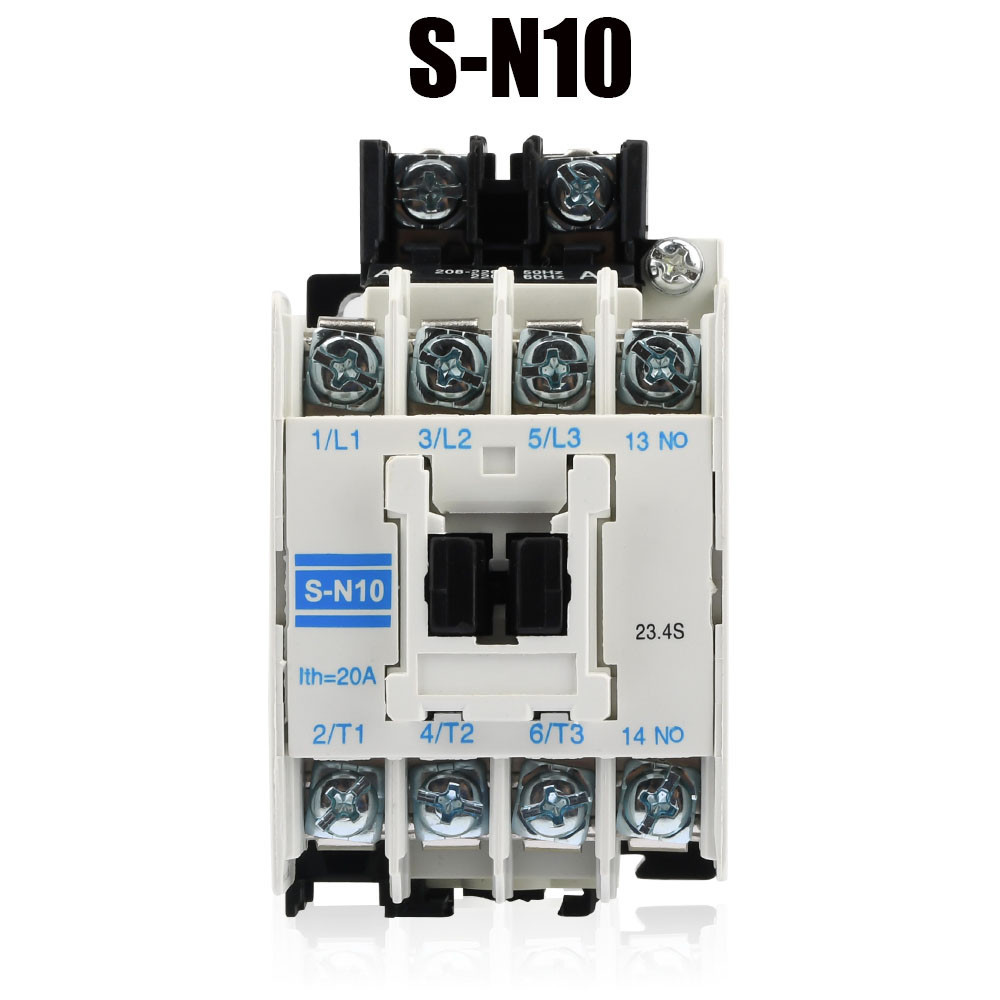 แมกเนติก S-N10 Magnetic Contactor S-N10 220V 50HZ 35 มม. แมกเนติก S-N10 Magnetic Contactor 24V ...