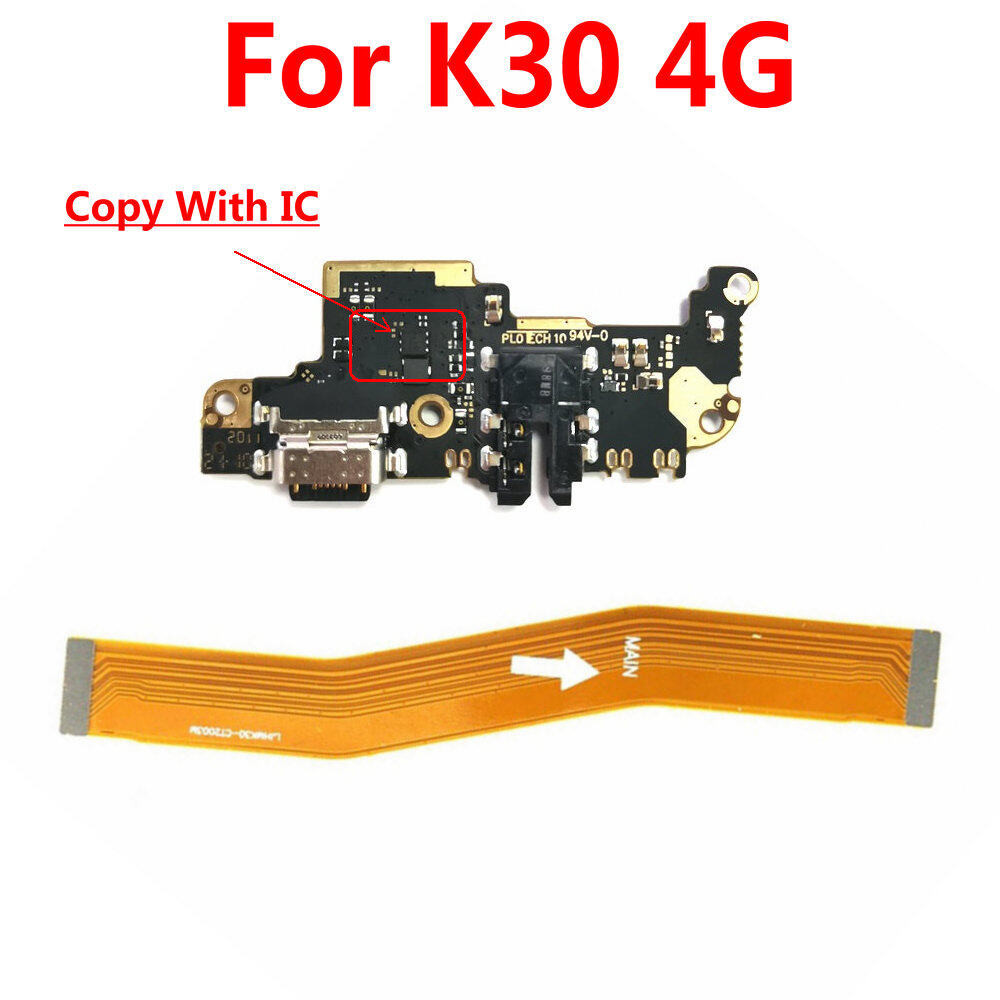สําหรับ Xiaomi Redmi K30 4G USB แท่นชาร์จพอร์ตบอร์ด พร้อมตัวเชื่อมต่อ ...