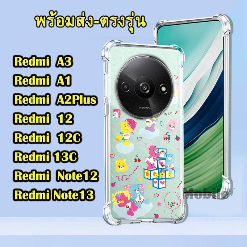 เคสใส เคสกันกระแทก ลายการ์ตูน น่ารัก Redmi A3 A1 A2Plus 12C 13C Note13 Note12 Note11 Pro Redmi12 ...
