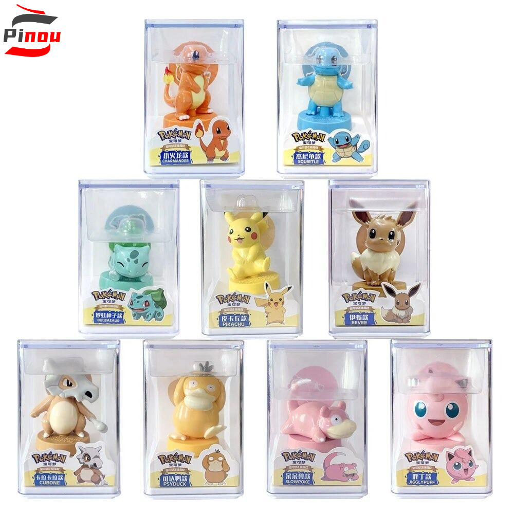 Pinou Pikachu อะนิเมะรูป,ซีลการ์ตูนตุ๊กตา Bulbasaur Chrldern แสตมป์ ...