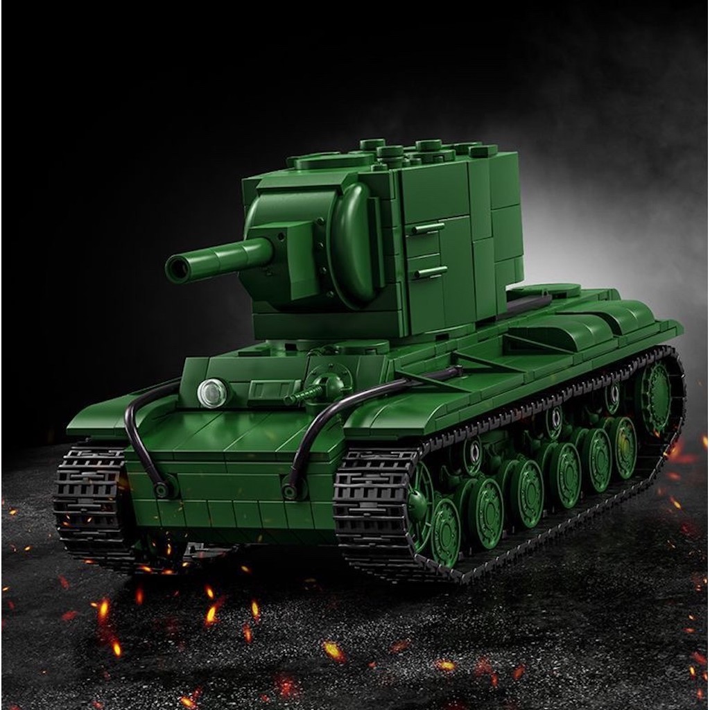 Mybrickstore 1321PCS MOC KV-2 Heavy Tank รูปพัฒนาของเล่น Building Block ...