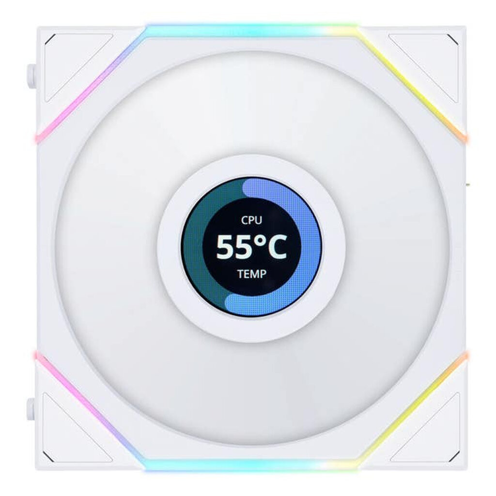 Lian Li UniFan TL LCD 120/140 1x120/140mm Normal / Reverse Blade ARGB ...