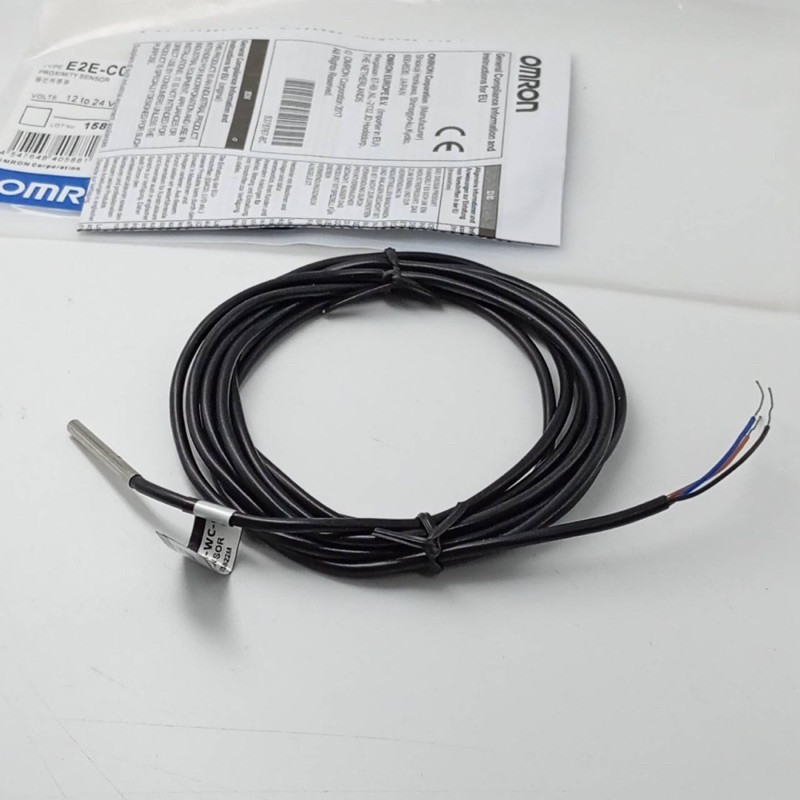งานแท้ E2E-C03N02-WC-C1 งานแท้ มือ1 หัว 3 MM จับโลหะ ระยะจับ 2 MM NPN ...
