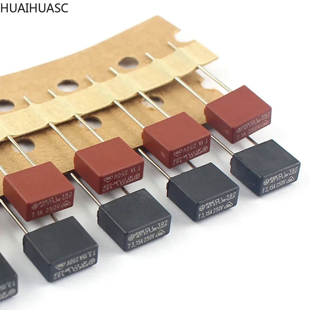 ฟิวส์สี่เหลี่ยม TE5 392 396 Series 125V 250V T1A T2A T2.5A T3.15A 1A 2A 2.5A 3.15A 10 ชิ้น ...