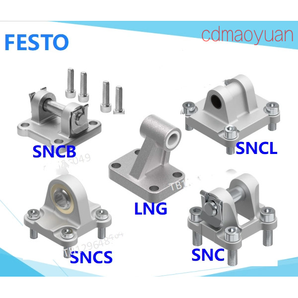 Festo อะไหล่ติดตั้งกระบอกสูบ SNCB SNCL LNG SNCS SNC-32-40-50-63-80-100 ...