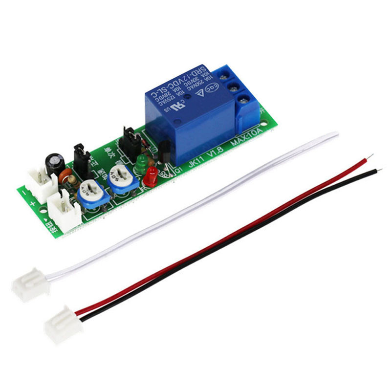 Hy-01 DC 5/12/24V Infinite Cycle Delay Timing Timer Relay Module ON OFF Switch Time Delay Relays ...
