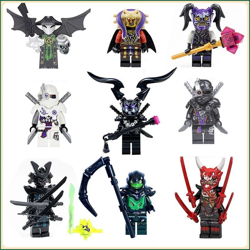 เข้ากันได้กับ Lego Ninjago Minifigures Moro Basilisk Skeleton Wizard ...