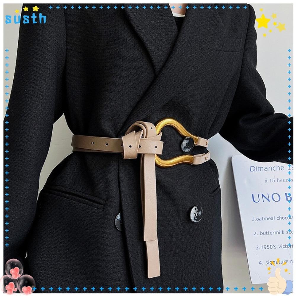 Susth เข็มขัดเกือกม้า เข็มขัดผู้หญิง หรูหรา ปรับบุคลิกภาพได้ เข็มขัด ...