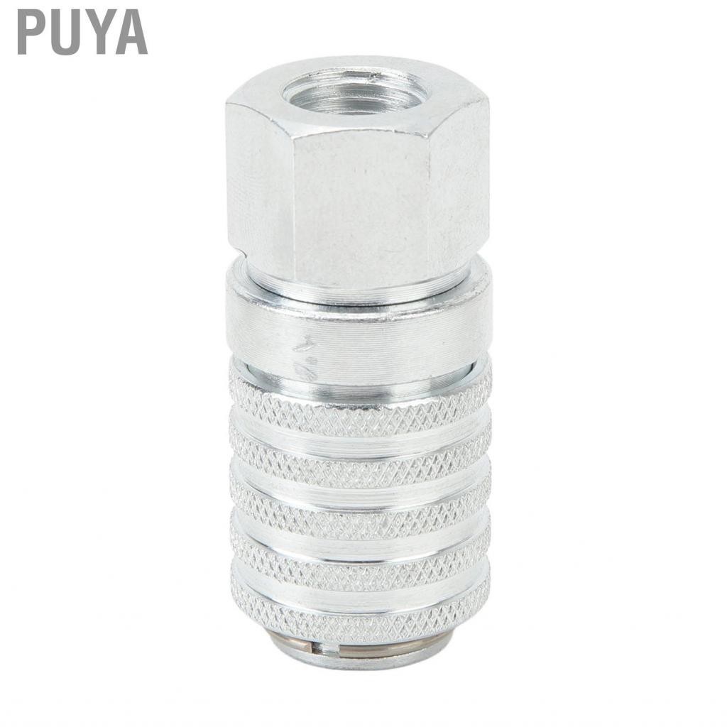Puya PD Coupler PD242 Series Test Port Steel 1/4in 18NPTF Thread Impact ...