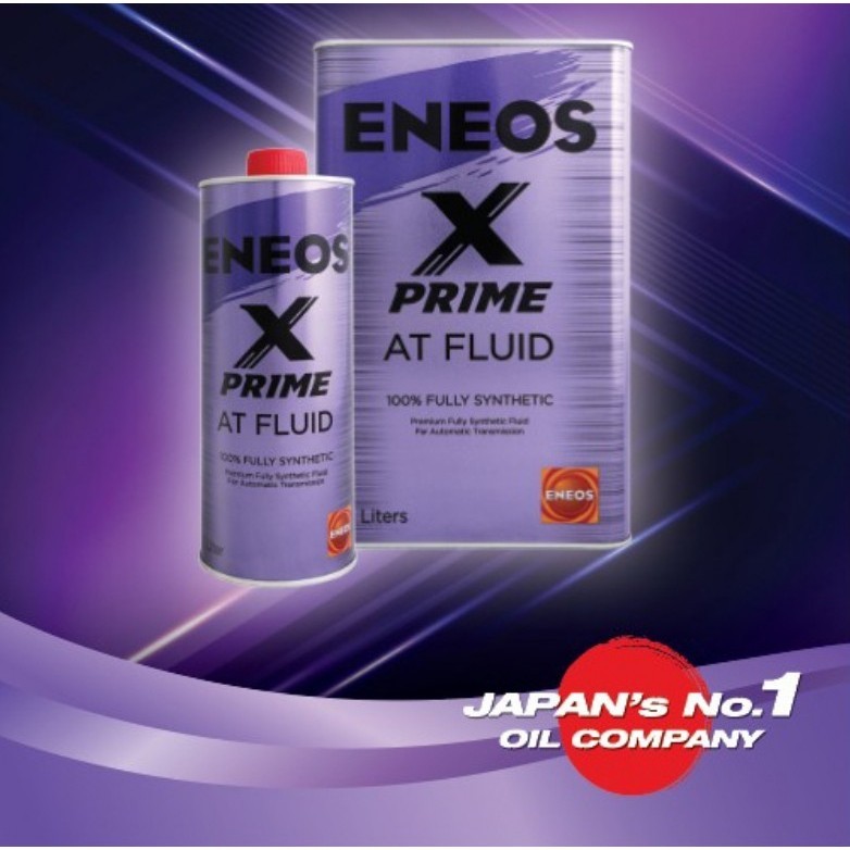 ENEOS X PRIME ATF FLUID เอเนออส น้ำมันเกียร์อัตโนมัติ สังเคราะห์แท้ 100% 1L 4 ลิตร Toyota WS ...