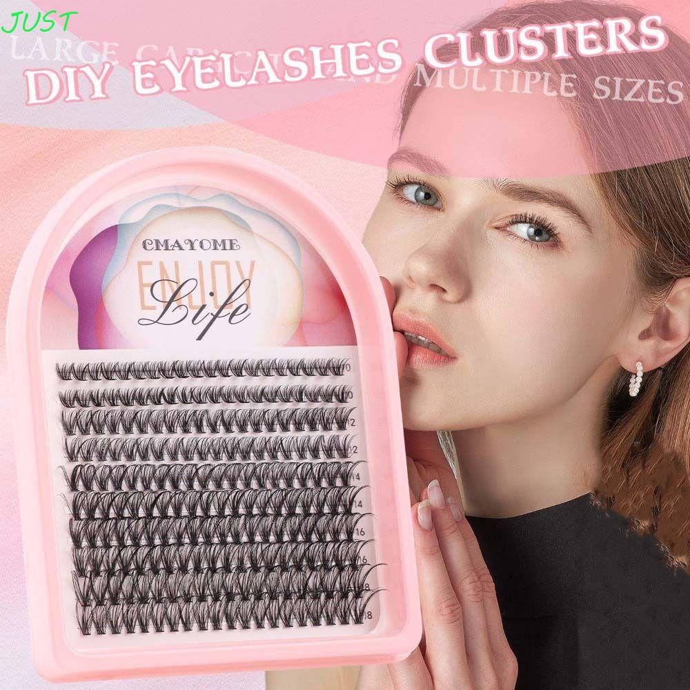 Just 200Clusters Dense Lash Clusters, DIY Wispy ขนตาปลอมคลัสเตอร์ ...