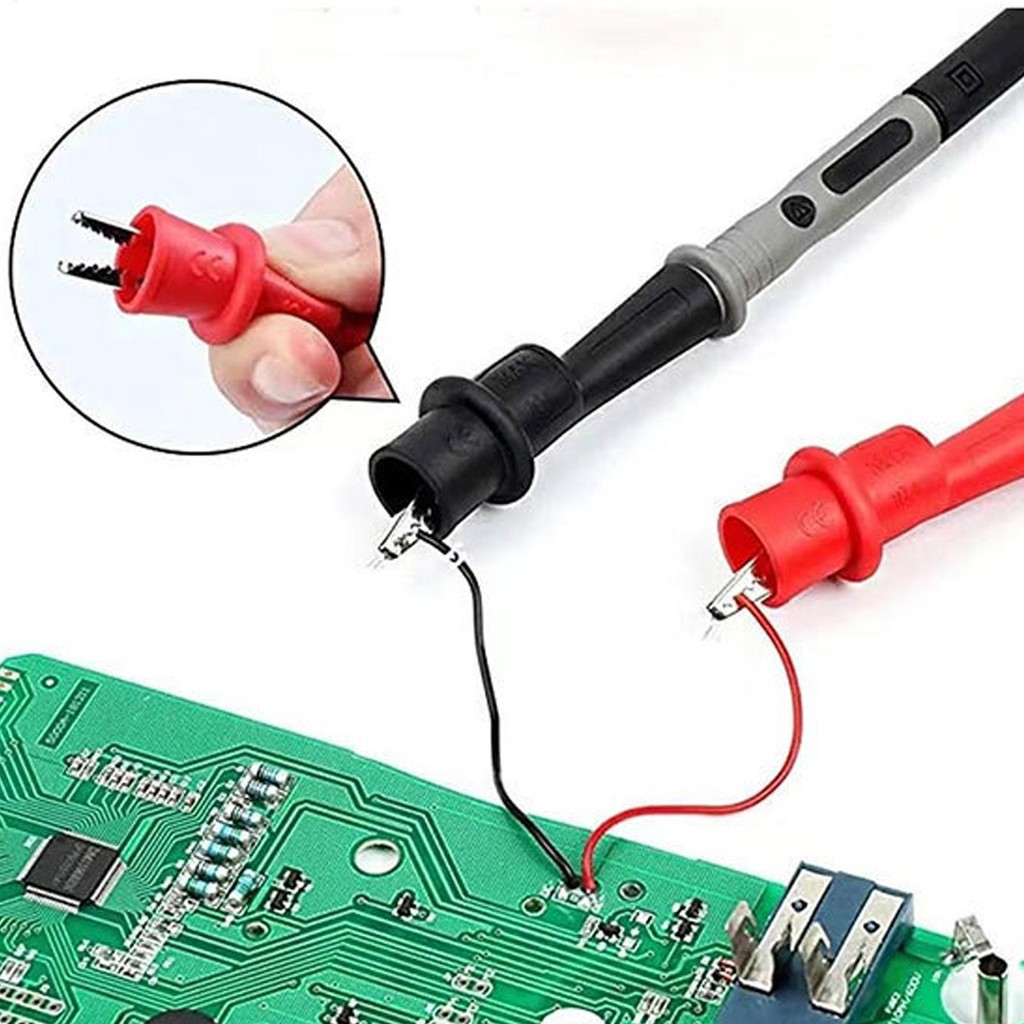 ฉนวน Test Probe จระเข้ทดสอบคลิป Clamp Probe จระเข้ไฟฟ้า Clamp คลิป ...