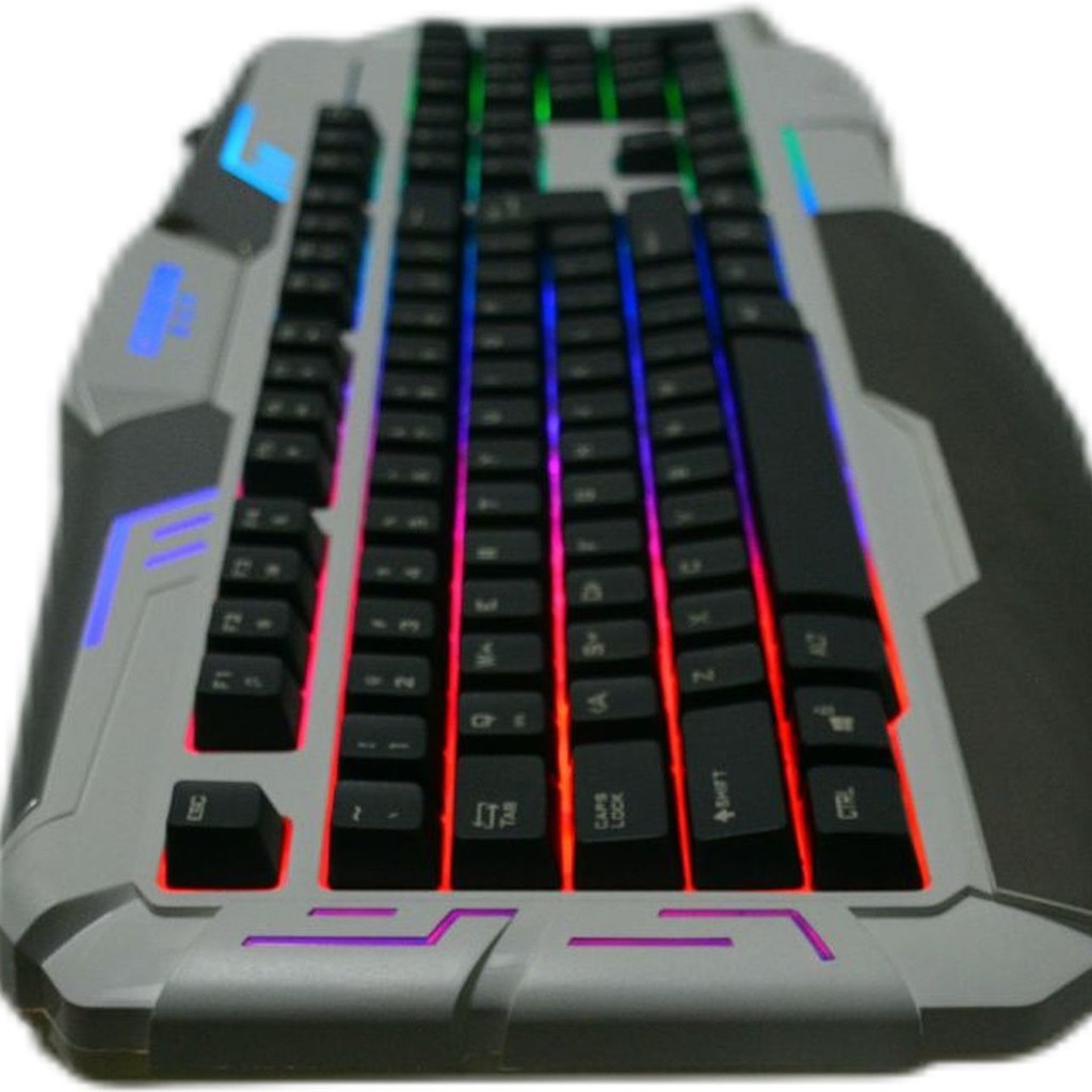 CM339 คีย์บอร์ดเกมมิ่งสำนักงานแบบมีสาย PS/2+USB (To) | Shopee Thailand